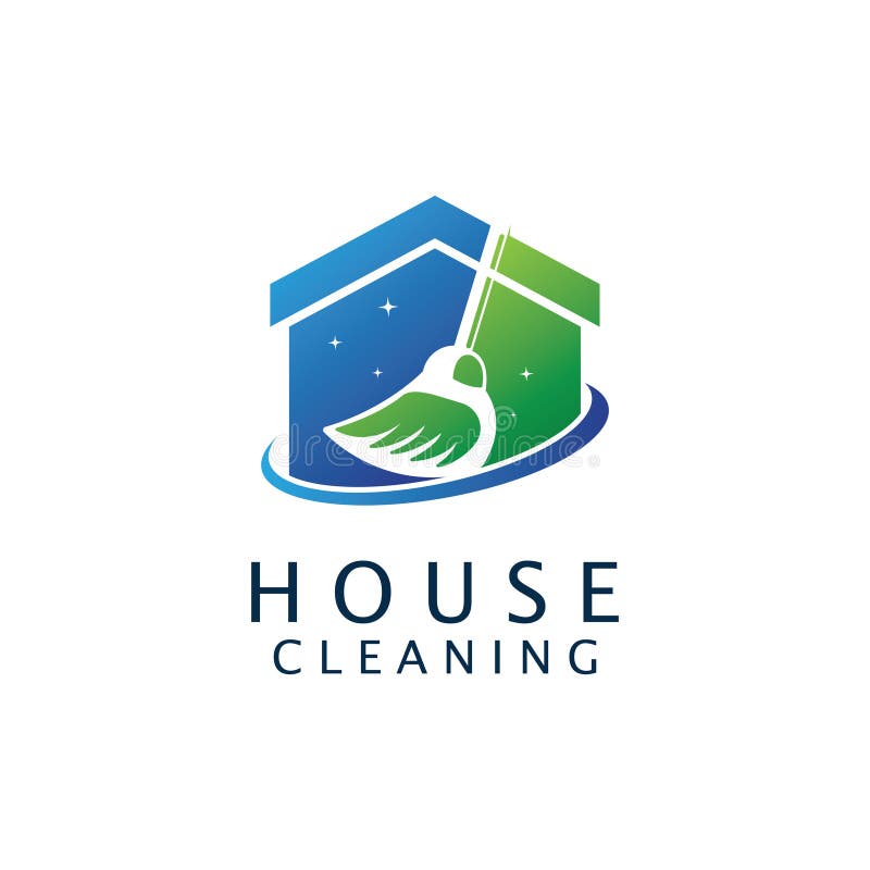 Cleaning Logo with Vector Illustration Symbol Template Stock Vector ...