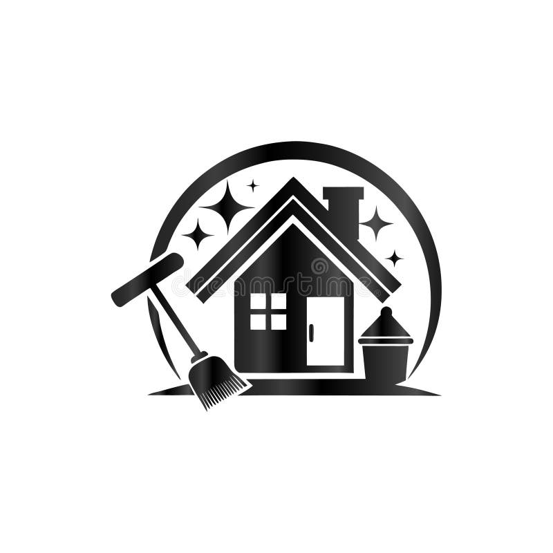 House Cleaning Service Logo Design. Cleaning Service Vector Logo Design ...
