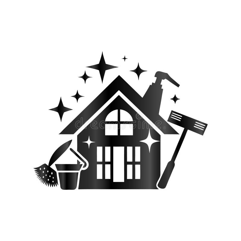 House Cleaning Service Logo Design. Cleaning Service Vector Logo Design ...