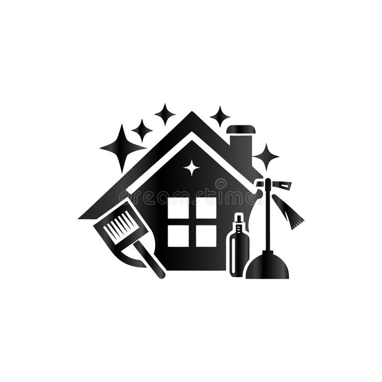 House Cleaning Service Logo Design. Cleaning Service Vector Logo Design ...