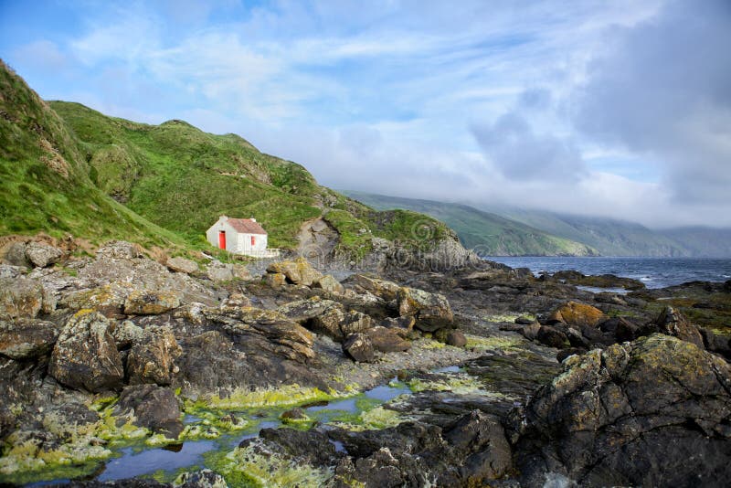 House at the coast stock photo. Image of travel, house - 9074540