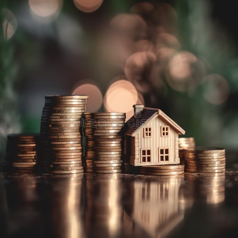 House of Coins on the Beach House of Coins House and Coins Stock ...