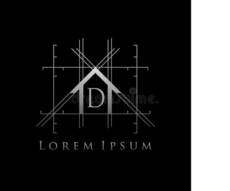 House, Home, Real Estate Logo Letter D Stock Vector - Illustration of ...