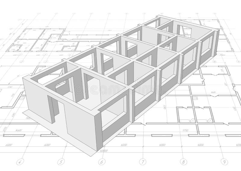 House Construction .Engineering Design .Architectural Plan,technical ...