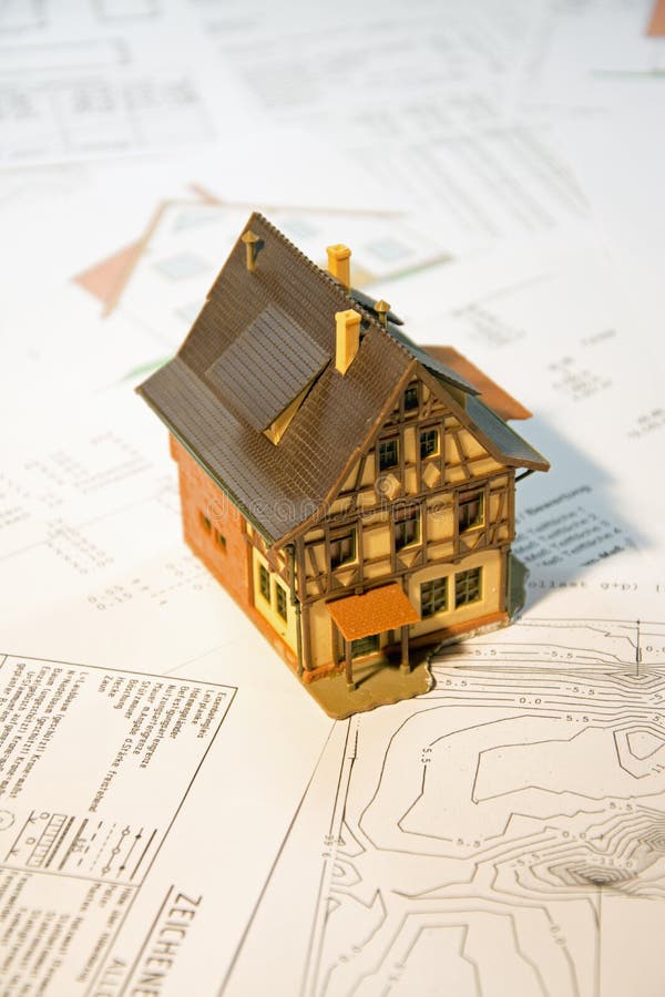 House Construction stock photo. Image of concepts, blueprint - 39672054