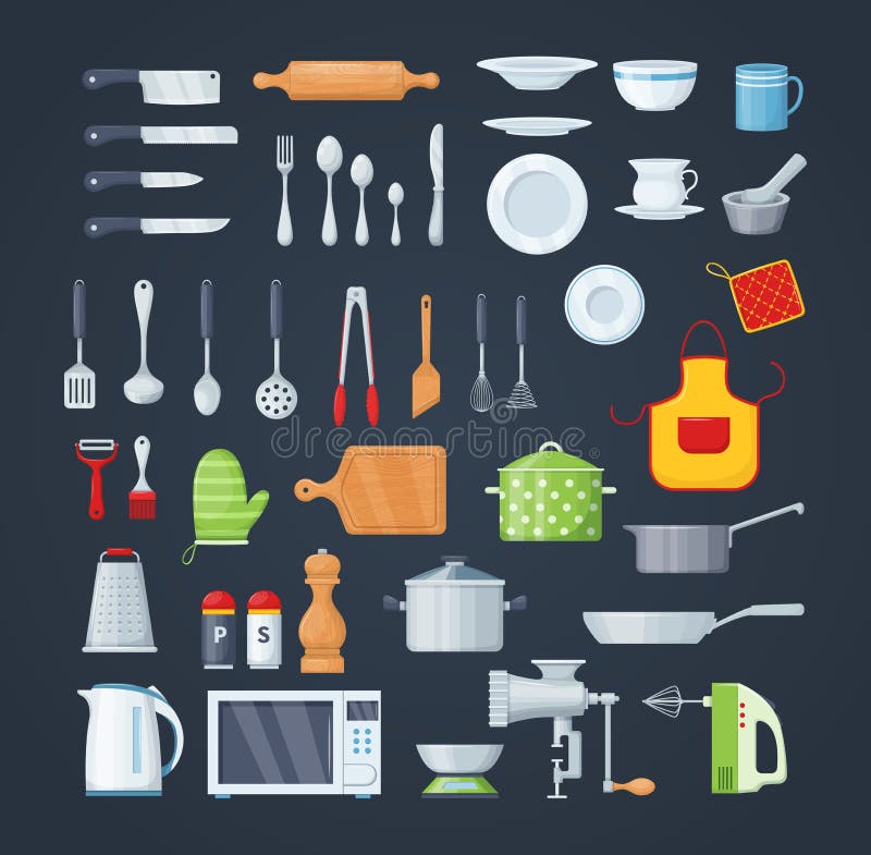 Cookware Objects Stock Illustrations – 412 Cookware Objects Stock ...