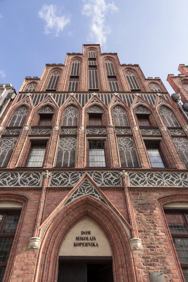 House of Copernicus in Torun. Stock Photo - Image of knighthood ...