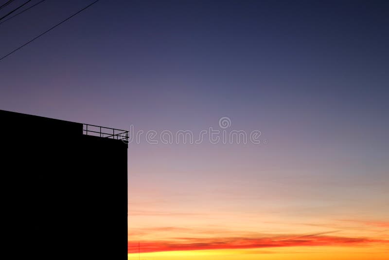 House Corner Landscape. stock photo. Image of gradient - 181315850