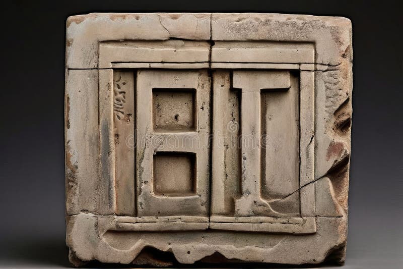 House Cornerstone a Cornerstone with the Year of Construction Ca Stock ...