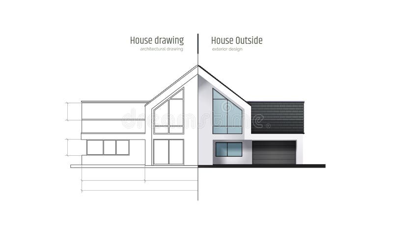 House Cross Section Diagram Cross Section View Of A House Labeled With