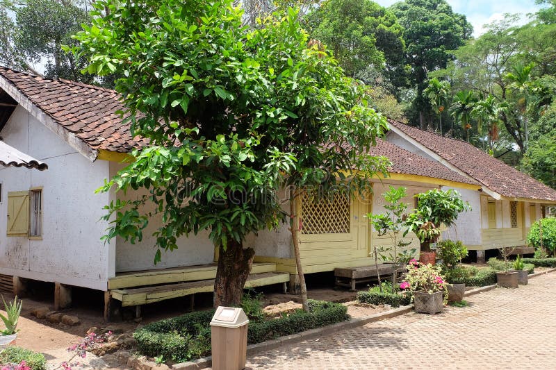 House of Cultural Kampung Pulo Garut Stock Image - Image of home ...