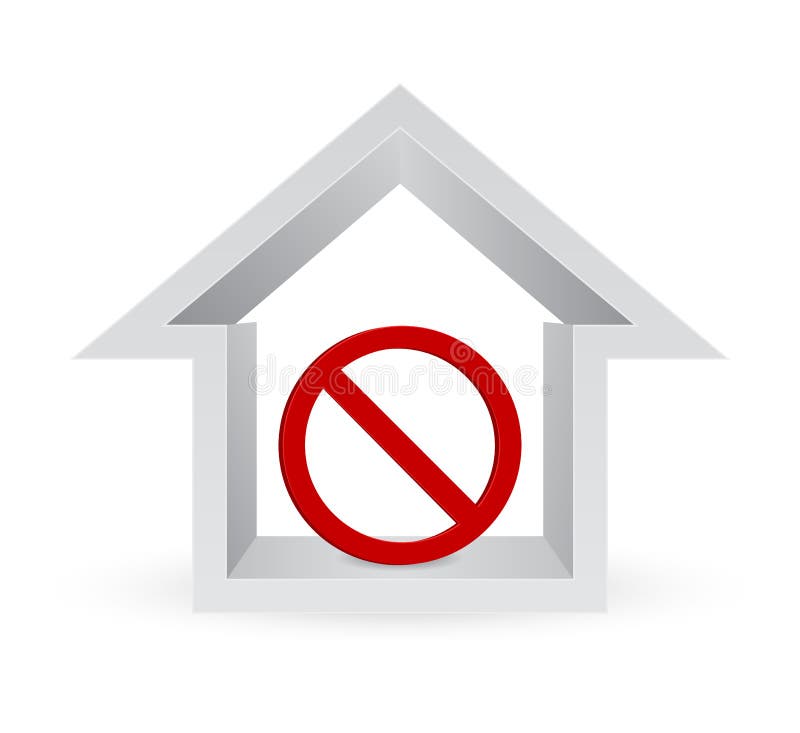 Prohibited House Stock Illustrations – 695 Prohibited House Stock ...
