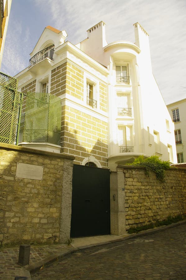 House Dalida editorial stock photo. Image of artist, orchamps - 37559098