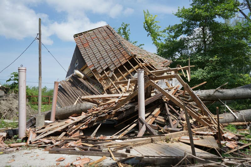 House damaged by fire stock photo. Image of drive, damaged - 25919512
