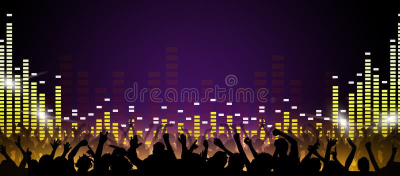 House dance banner stock illustration. Illustration of sound - 270754907