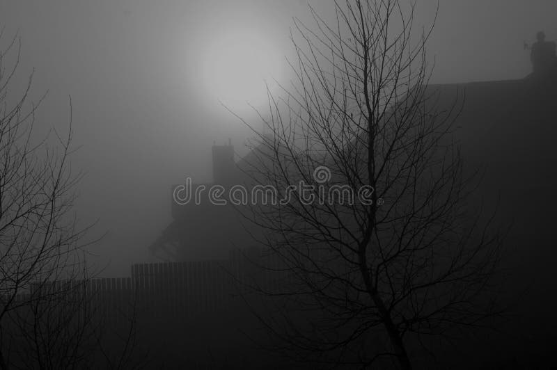 House in darkness stock photo. Image of hause, darkness - 90391390