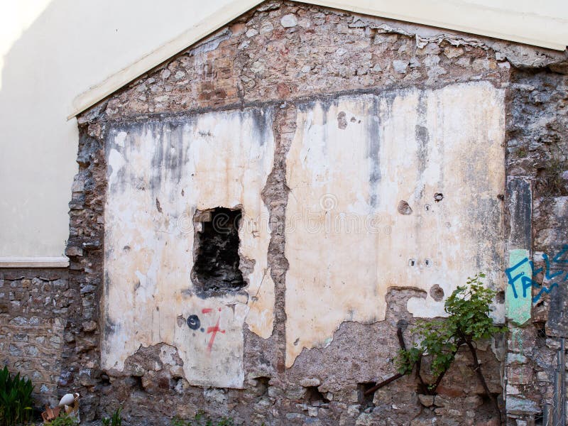 House Demolition stock image. Image of stone, techniques - 93554707