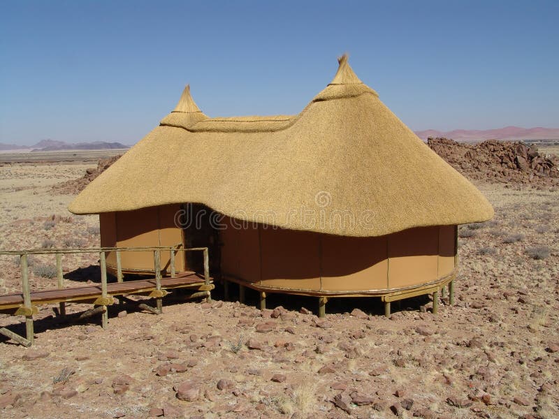 House in the Desert. Human Estate Stock Image - Image of hill, stone ...