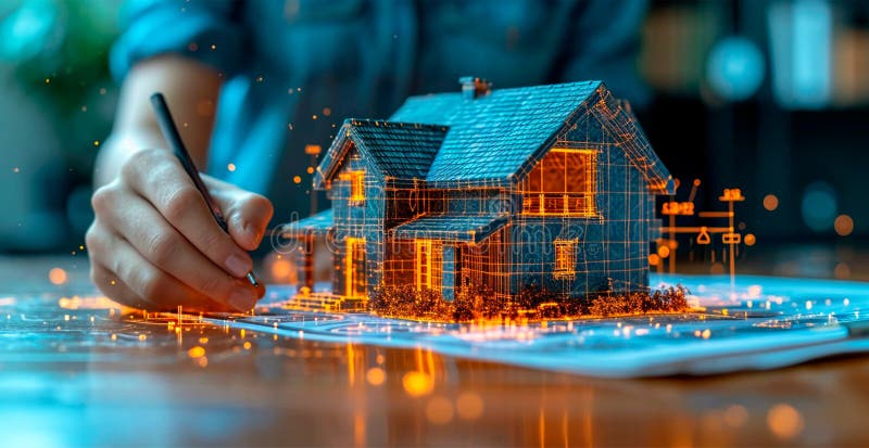 House Design, Civil Engineering Architecture, Drawing and Layout - AI ...