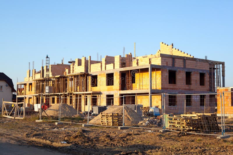 House develop stock photo. Image of development, wall - 16635028