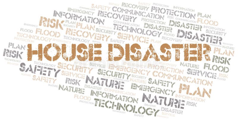 Set of house disaster icon stock vector. Illustration of help - 22851633