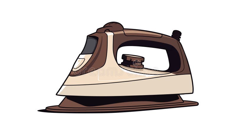 House Electric Iron Icon. Flat Icons of Electric Iron Isolated Stock ...