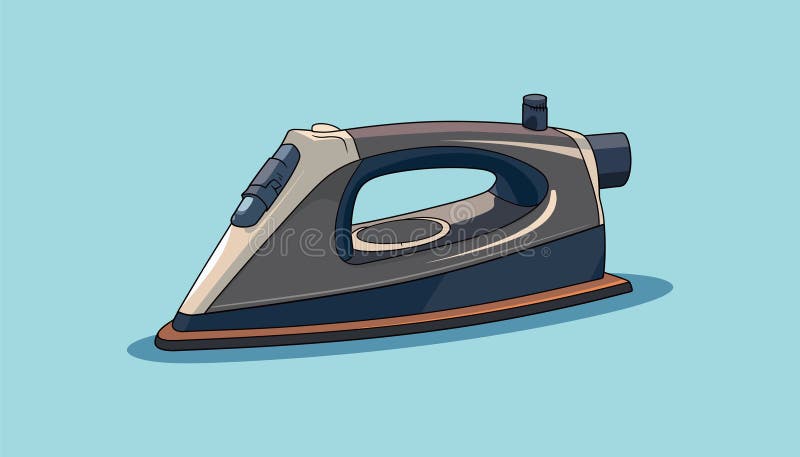 House Electric Iron Icon. Flat Icons of Electric Iron Isolated Stock ...