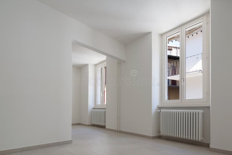 House, Empty Room, Interior Stock Image - Image of housing, tiled: 71041105
