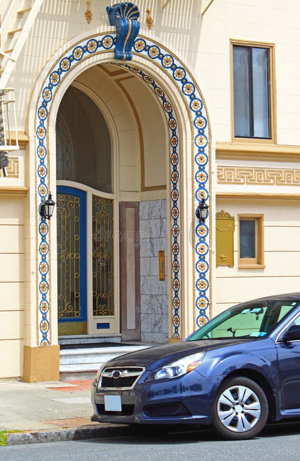 House Entry stock photo. Image of luxurious, front, escort - 47340762