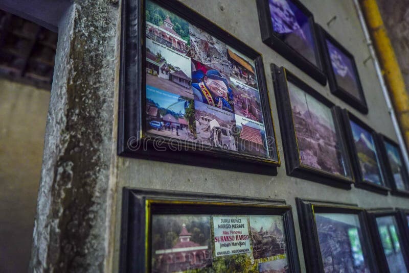 House after the Eruption of Volcano Merapi in 2010 Editorial Stock ...