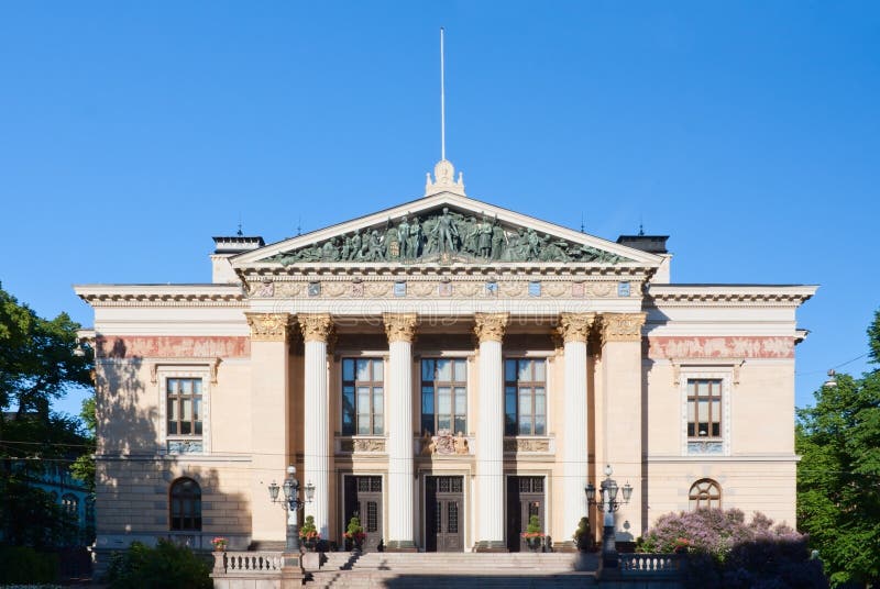 House of the Estates in Helsinki Stock Image - Image of estates, column ...