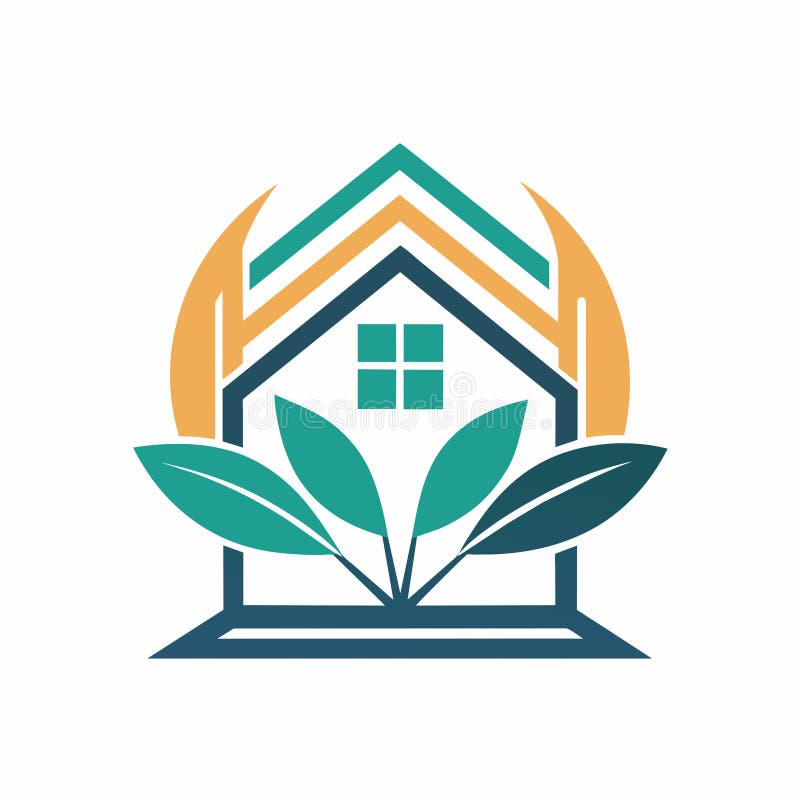 A House Featuring a Plant Growing Inside, Adding Greenery To the ...