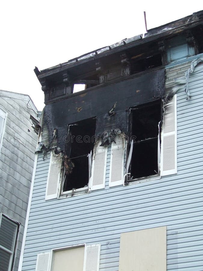 House fire stock image. Image of disaster, accident, drama - 1504937