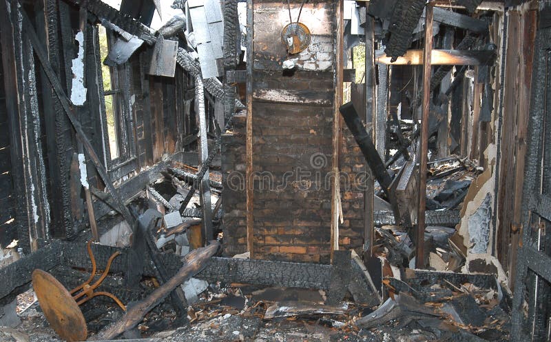Home fire stock image. Image of destruction, home, fire - 3736985