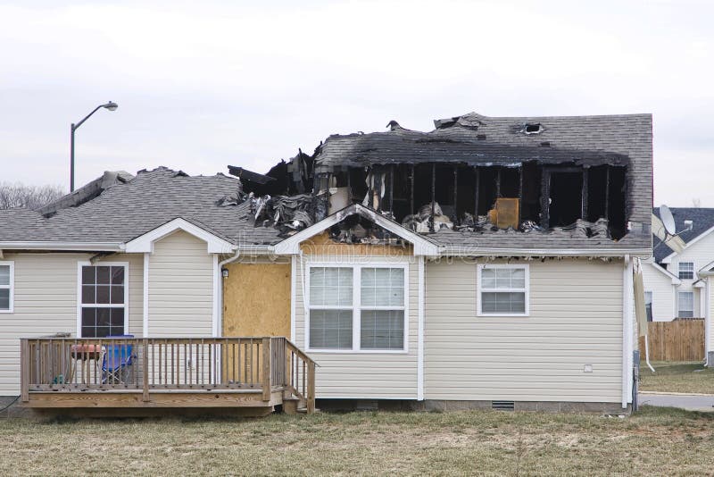 House fire stock photo. Image of insurance, fear, fighter - 4146592