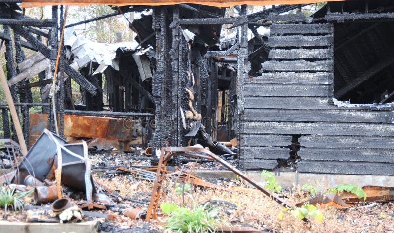 House fire. stock photo. Image of caused, home, arson - 40201946