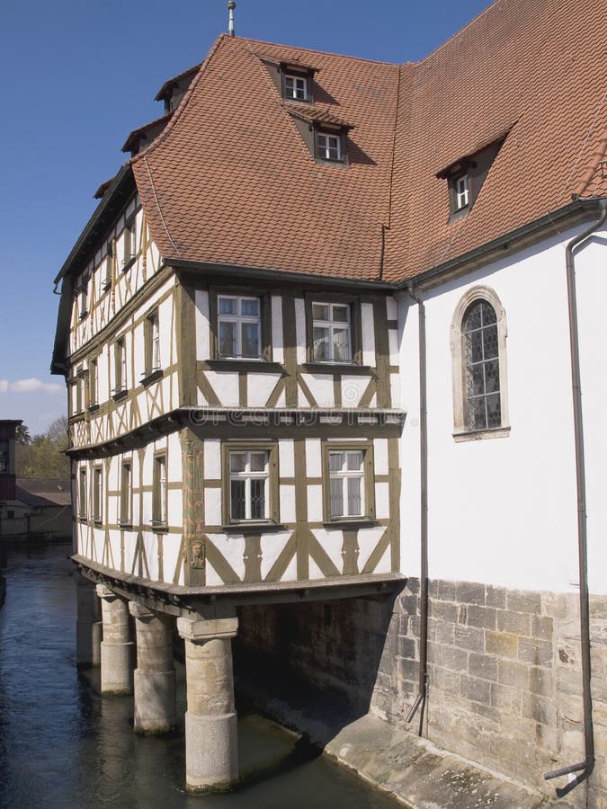 House in Forchheim stock image. Image of framing, craft - 2252639