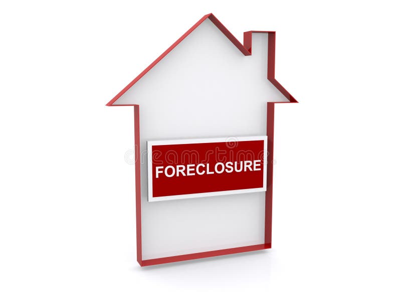 Foreclosure House stock photo. Image of business, home - 14164300