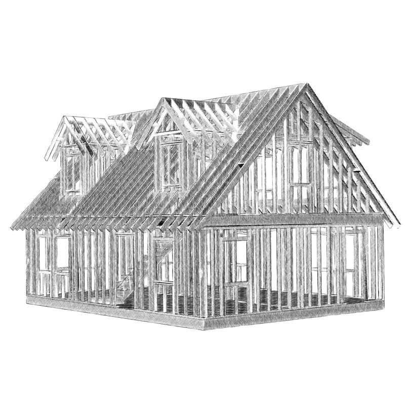 House Frame Stock Illustrations – 334,119 House Frame Stock ...