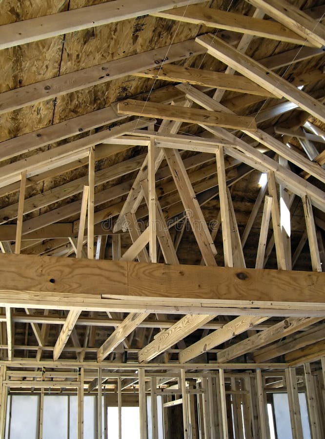 House framework stock photo. Image of outdoors, industry - 5800714