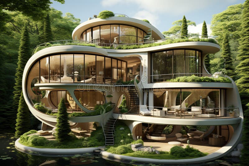 House of the Future. Alternative Creative Planning Design Architecture ...