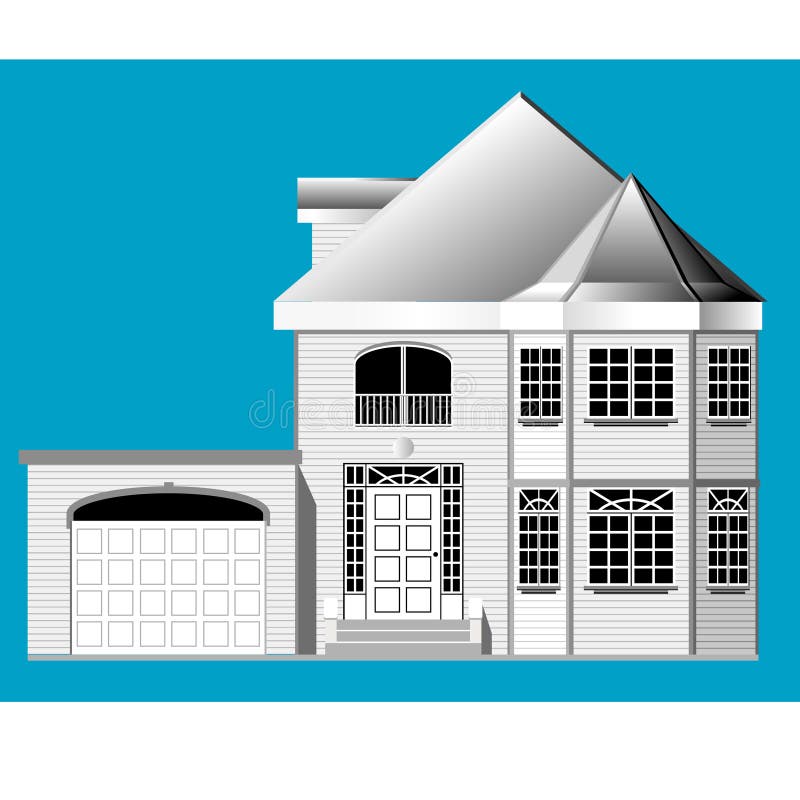 Rich House Clipart