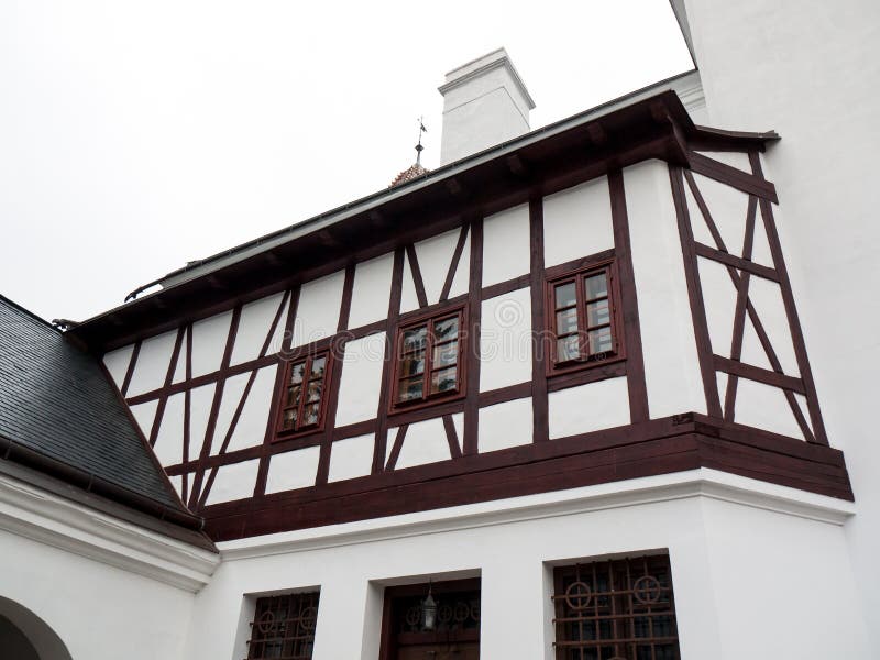 House in german style stock image. Image of europe, frame - 38905623