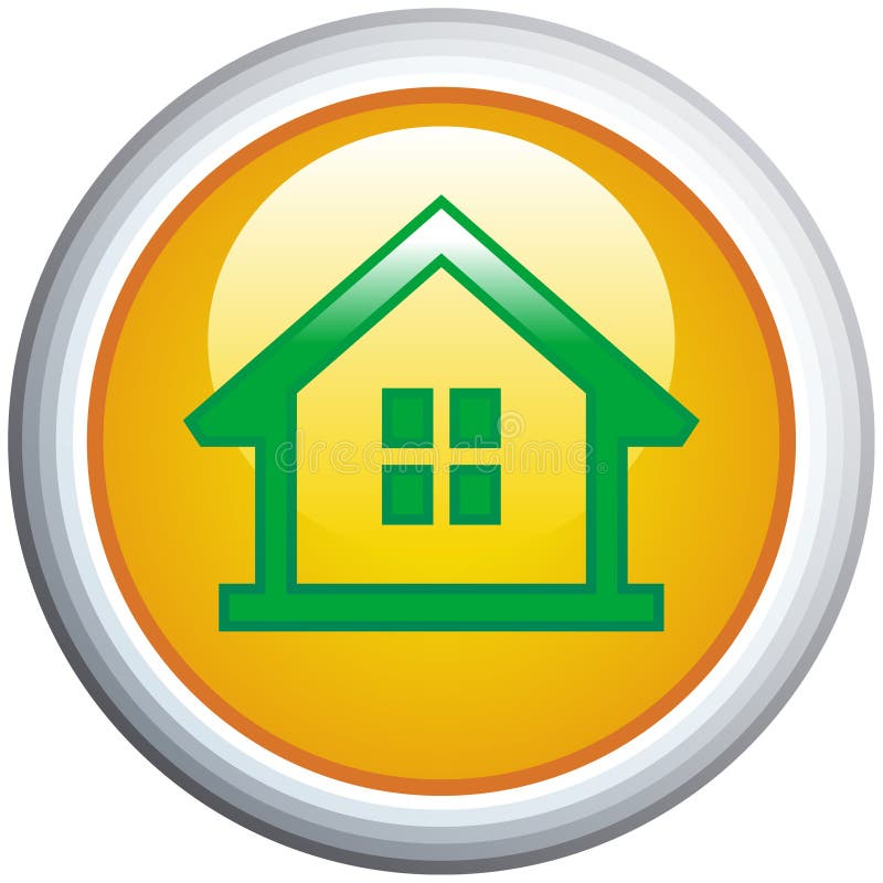 Roof house with sun stock vector. Illustration of star - 19492391