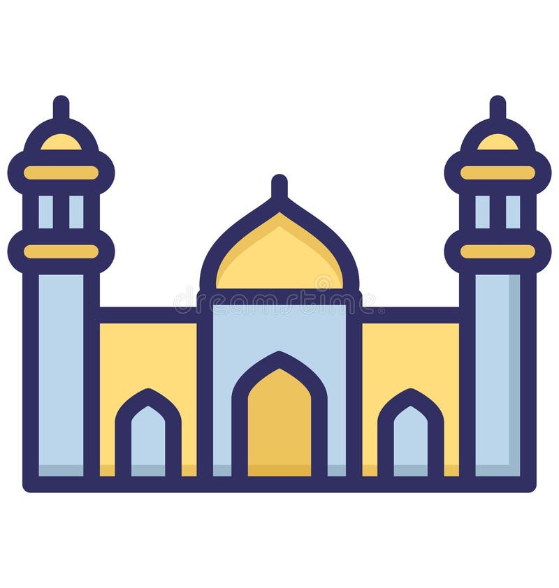 House of God, House of Worship Isolated Vector Icon Which Can Be Easily ...