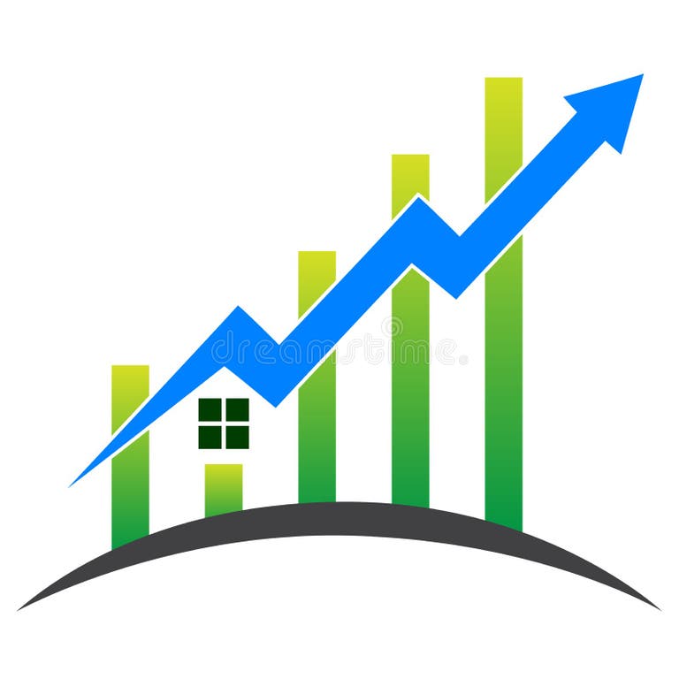 Graph Growth House Stock Illustrations – 13,419 Graph Growth House ...