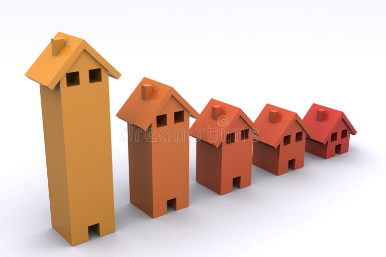 House Graph stock illustration. Illustration of graph - 4327536