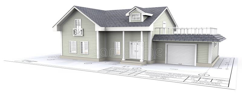 Generic Office Blueprint stock photo. Image of building - 9737720
