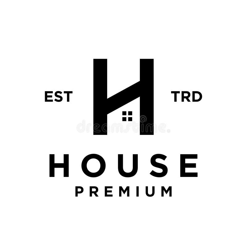 Letter H Shape House Stock Illustrations – 718 Letter H Shape House ...