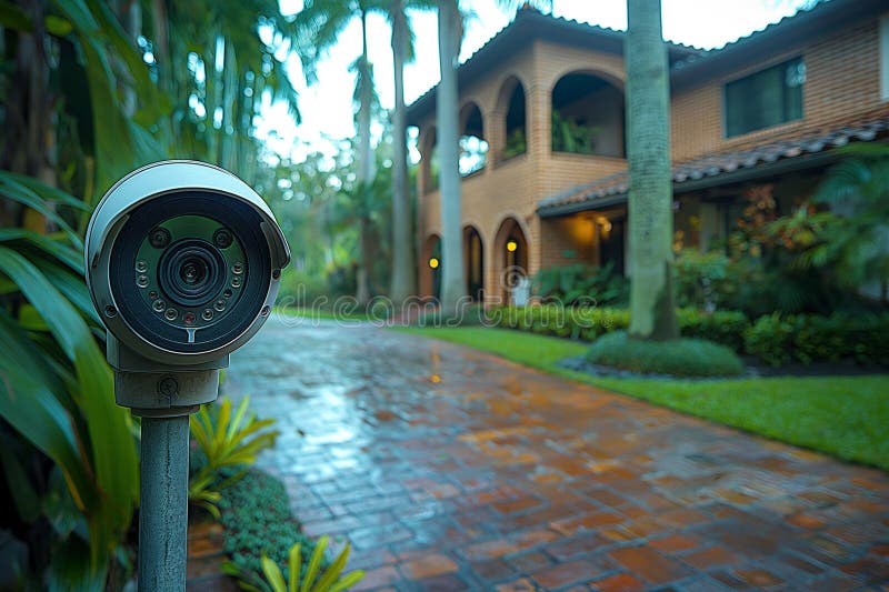 This House Has a Nice Security Camera in the Driveway for Home ...